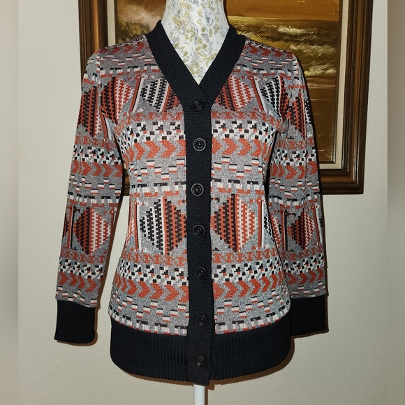 Catalina | Sweaters | Catalina Button Up Patterned Cardigan | Poshmark